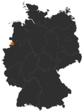 Gronau (Westfalen) an der deutsch-niederländischen Grenze (Nordrhein ...
