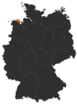Wangerland an der Nordsee (Niedersachsen) - Stadtplan, Routenplaner und ...