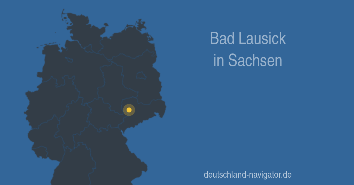 Bad Lausick in Sachsen - Karte, Infos und Wissenswertes über Bad Lausick