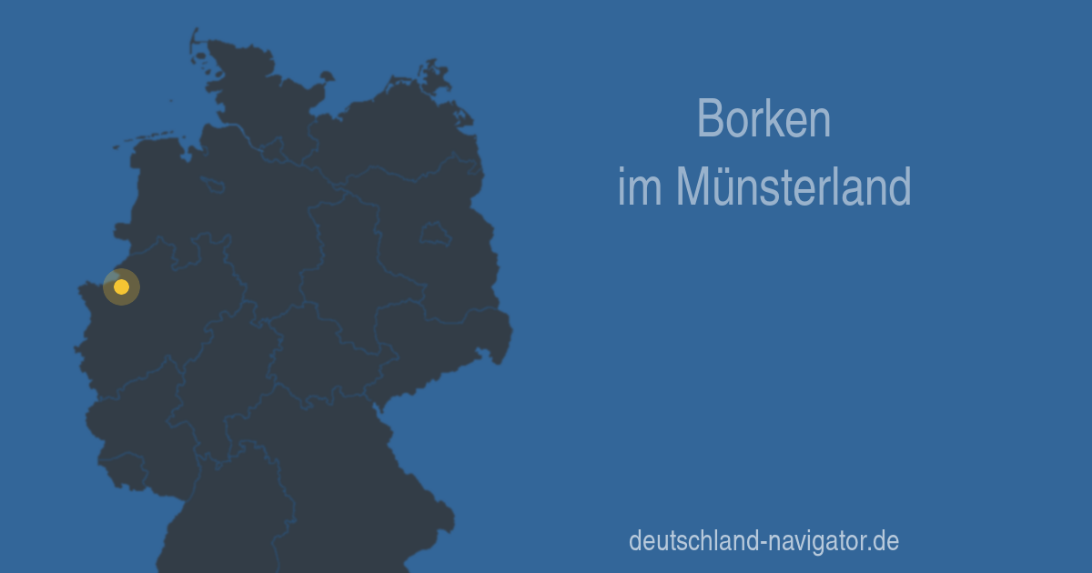 Borken im Münsterland (Nordrhein-Westfalen) - Stadtplan, Routenplaner ...