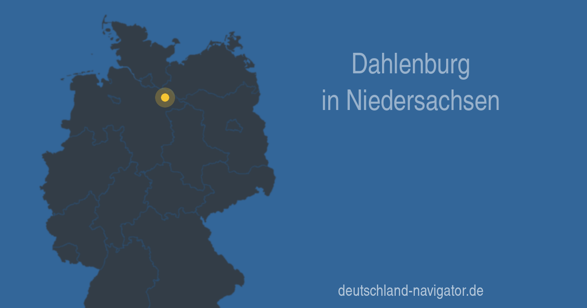Dahlenburg in Niedersachsen - Karte, Infos und Wissenswertes über ...