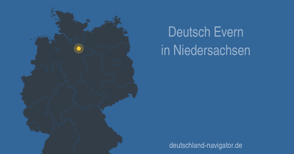 Deutsch Evern in Niedersachsen - Karte, Infos und Wissenswertes über ...