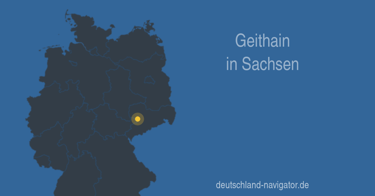 Geithain in Sachsen - Karte, Infos und Wissenswertes über Geithain