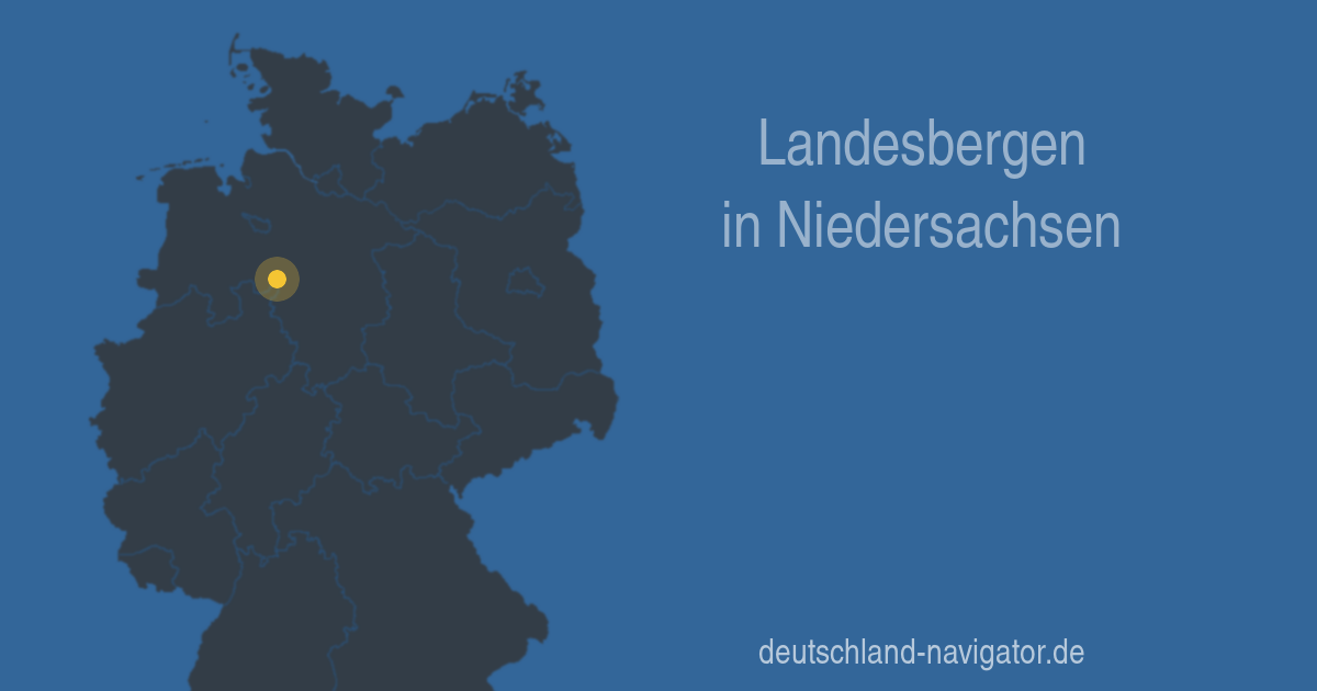 Landesbergen in Niedersachsen - Karte, Infos und Wissenswertes über ...