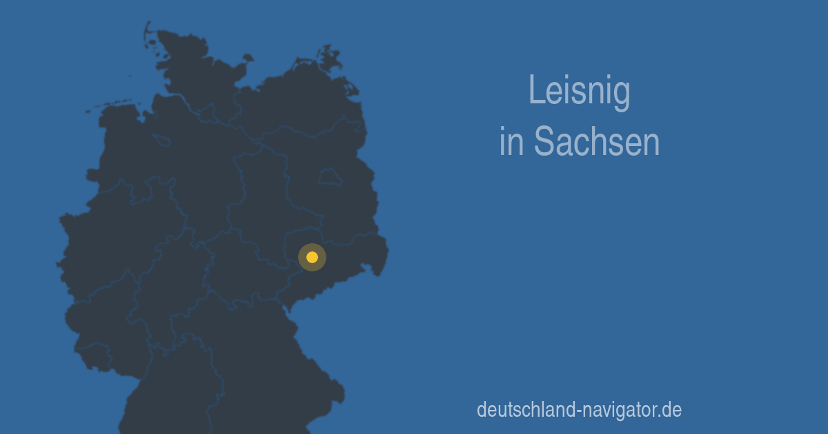 Leisnig in Sachsen - Karte, Infos und Wissenswertes über Leisnig