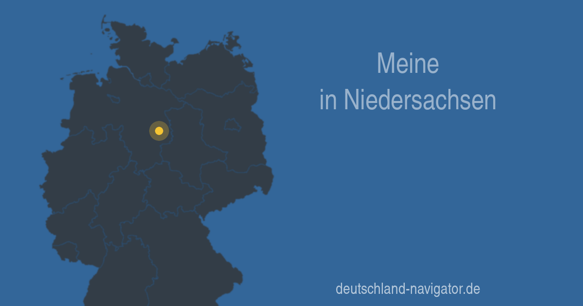 Meine in Niedersachsen - Karte, Infos und Wissenswertes über Meine