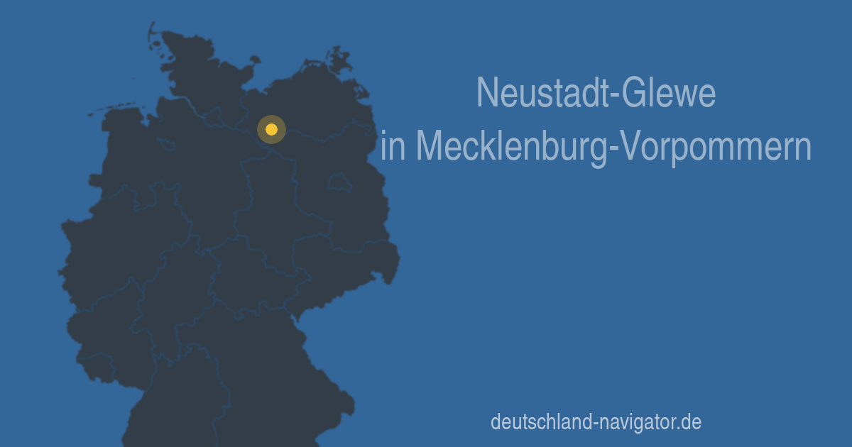 Neustadt-Glewe in Mecklenburg-Vorpommern - Karte, Infos und ...