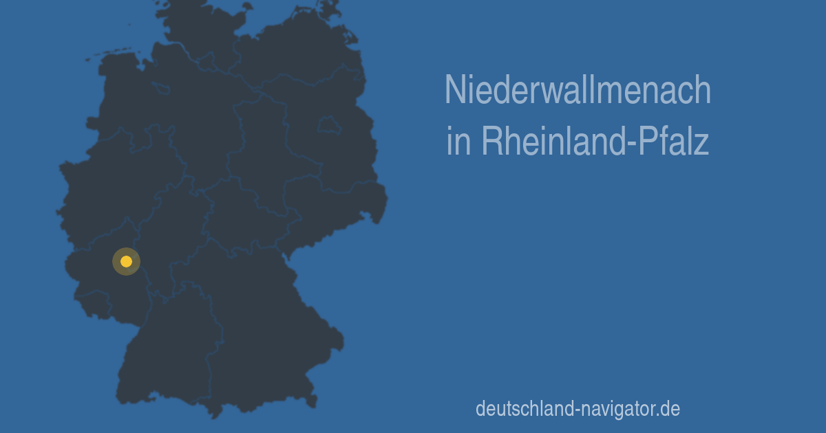 Niederwallmenach in Rheinland-Pfalz - Karte, Infos und Wissenswertes ...