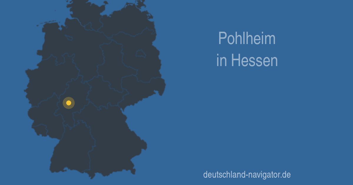 Pohlheim in Hessen - Karte, Infos und Wissenswertes über Pohlheim