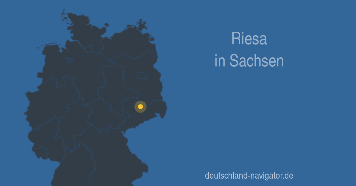 Riesa in Sachsen - Alle Infos über Riesa