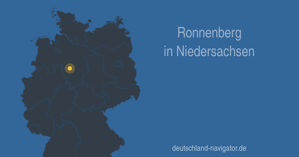 Ronnenberg in Niedersachsen - Karte, Infos und Wissenswertes über ...