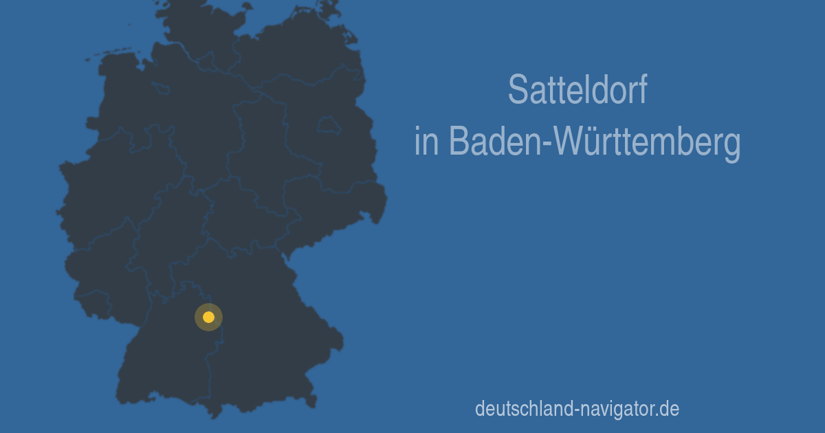 Satteldorf in Baden-Württemberg - Karte, Infos und Wissenswertes über ...