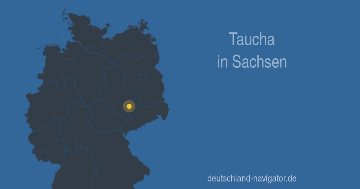 Taucha in Sachsen - Karte, Infos und Wissenswertes über Taucha