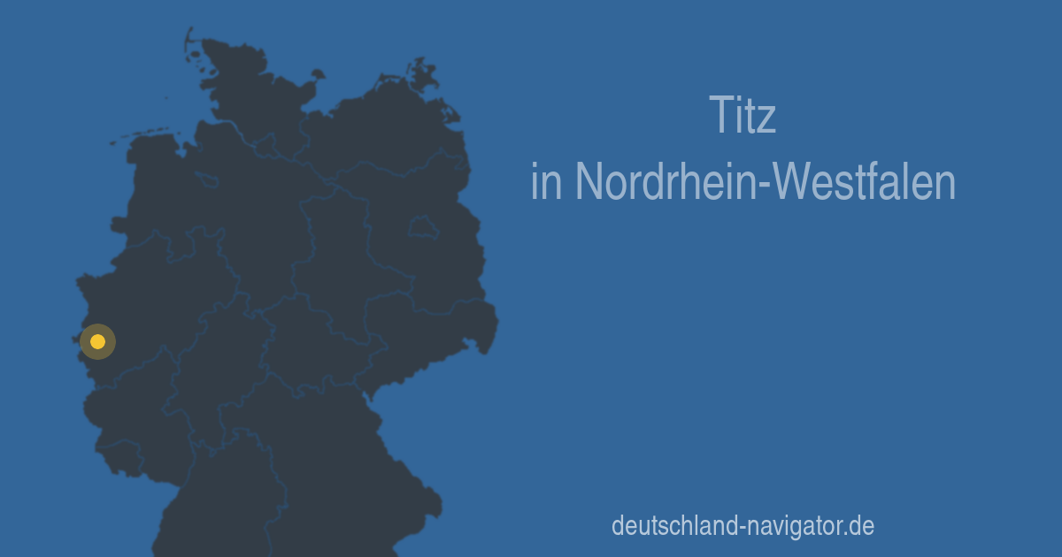 Titz in Nordrhein-Westfalen - Karte, Infos und Wissenswertes über Titz
