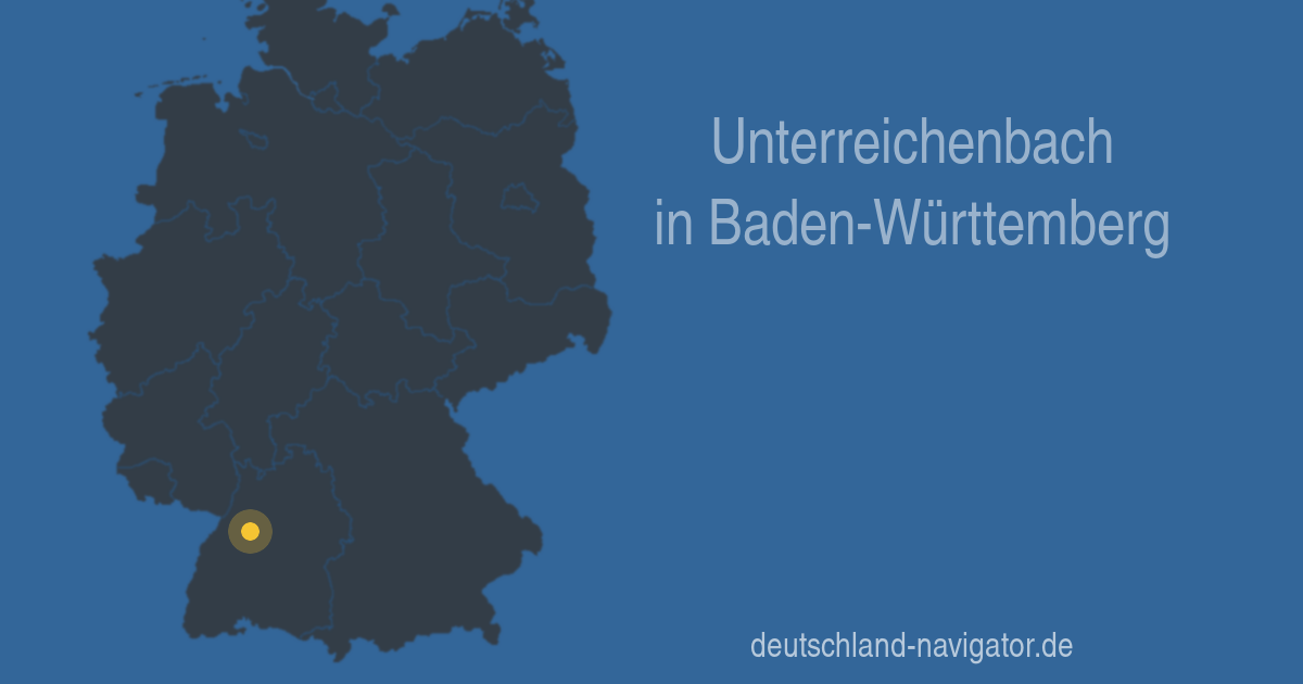 Unterreichenbach in Baden-Württemberg - Karte, Infos und Wissenswertes ...