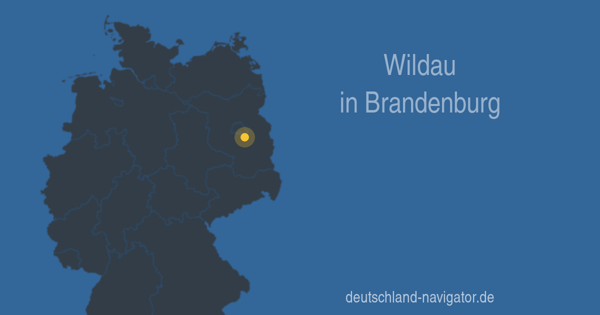 Wildau in Brandenburg - Karte, Infos und Wissenswertes über Wildau