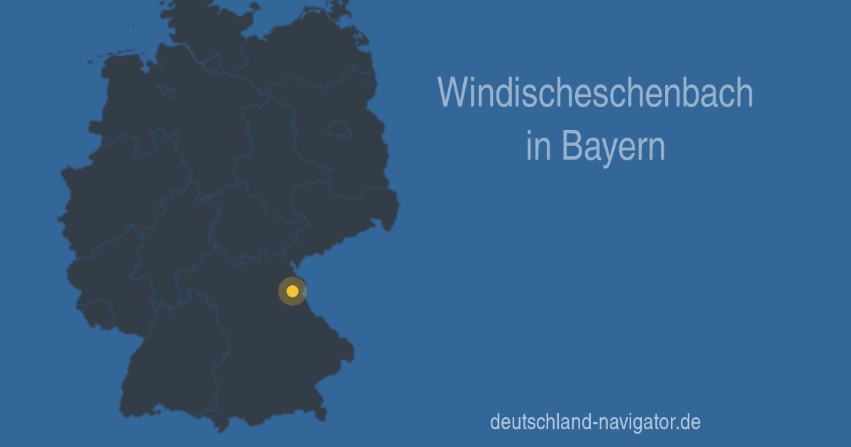 Windischeschenbach in Bayern - Karte, Infos und Wissenswertes über ...