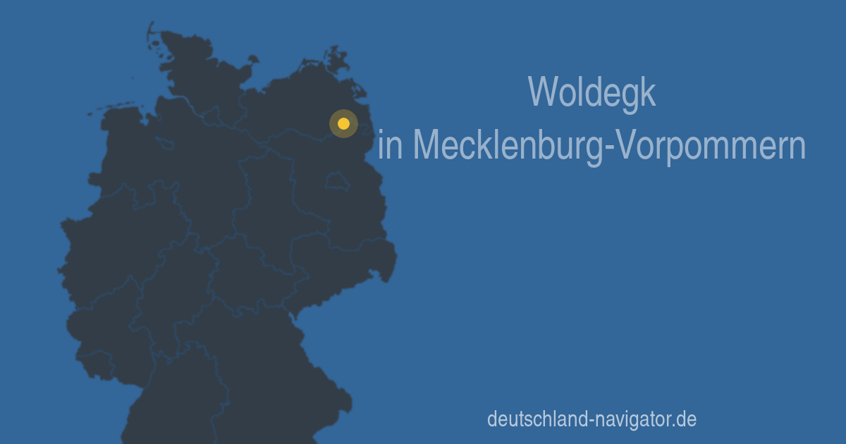 Woldegk in Mecklenburg-Vorpommern - Karte, Infos und Wissenswertes über ...